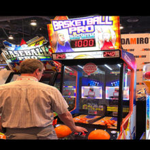 Basketball Pro 2-Player Arcade Machine – COCKTAIL HOUR ENTERTAINMENT