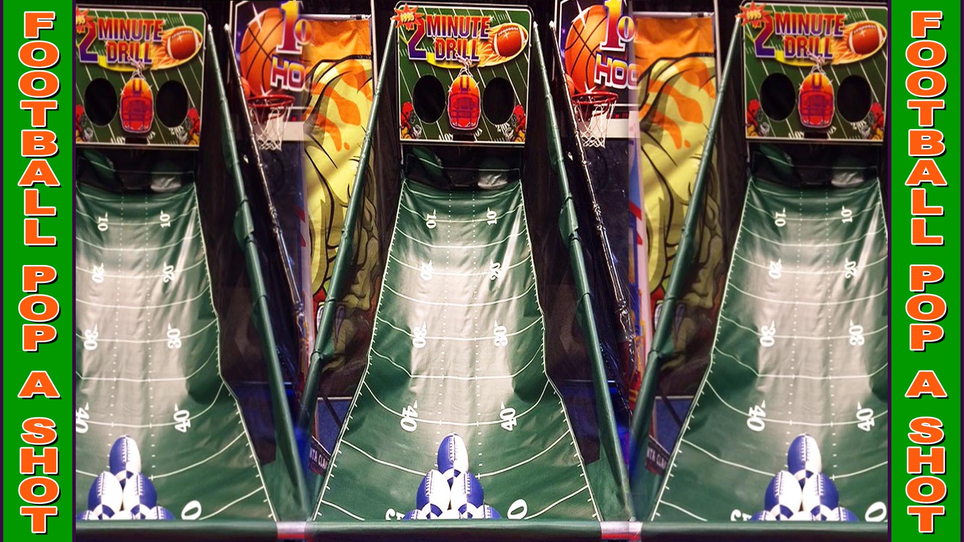 Football Pop A Shot 2-Player Game – COCKTAIL HOUR ENTERTAINMENT