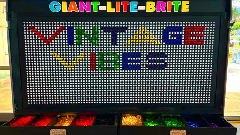 Lite Brite -Giant LED Game – COCKTAIL HOUR ENTERTAINMENT