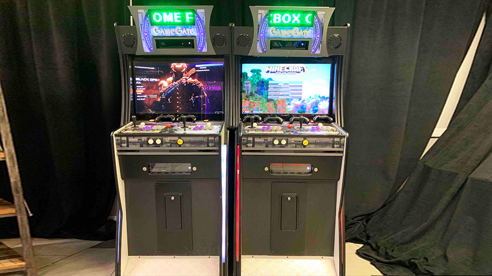 Xbox LED Arcade 1-4 Player Game – COCKTAIL HOUR ENTERTAINMENT